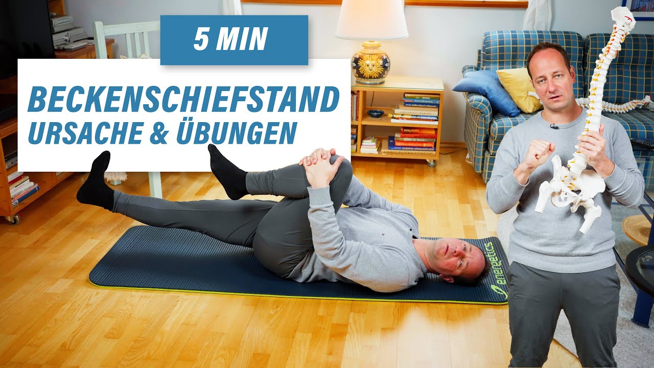 Beckenschiefstand korrigieren | Ursachen und Übungen bei ...