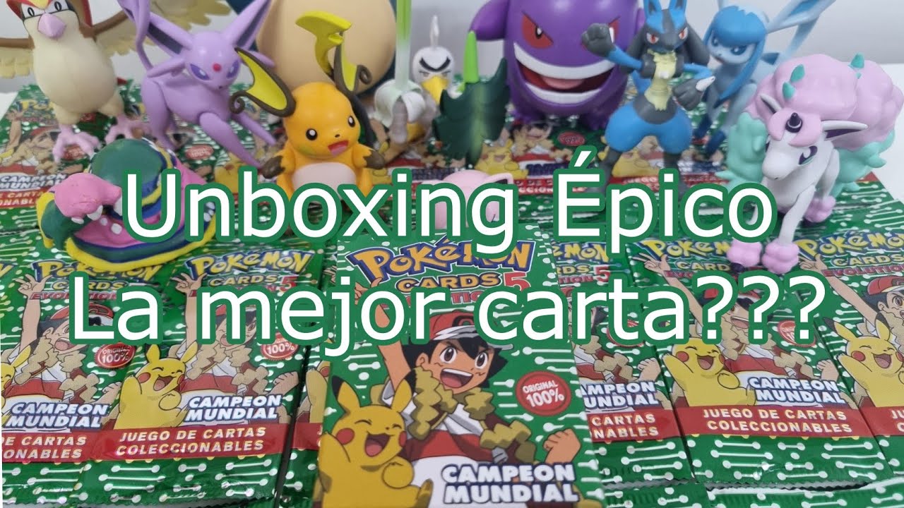 Nuevo Unboxing Pokemon Cards Evolution 5 | Flash Gondor - YouTube