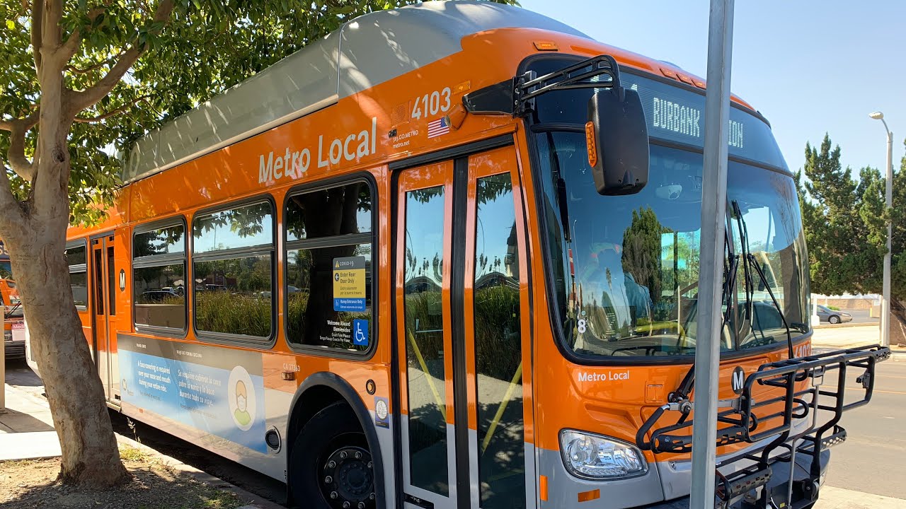 LACMTA 2016 New Flyer XN40 #4103 - YouTube