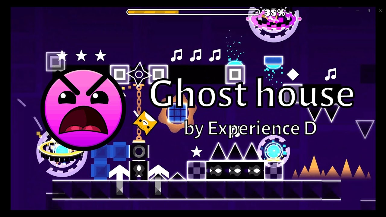 Ghost house by Experience D [Geometry Dash] - YouTube
