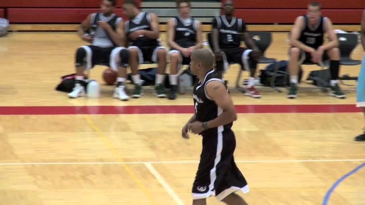 MoneyBall Sportswear CEO Desmond Ferguson still has NBA range - YouTube