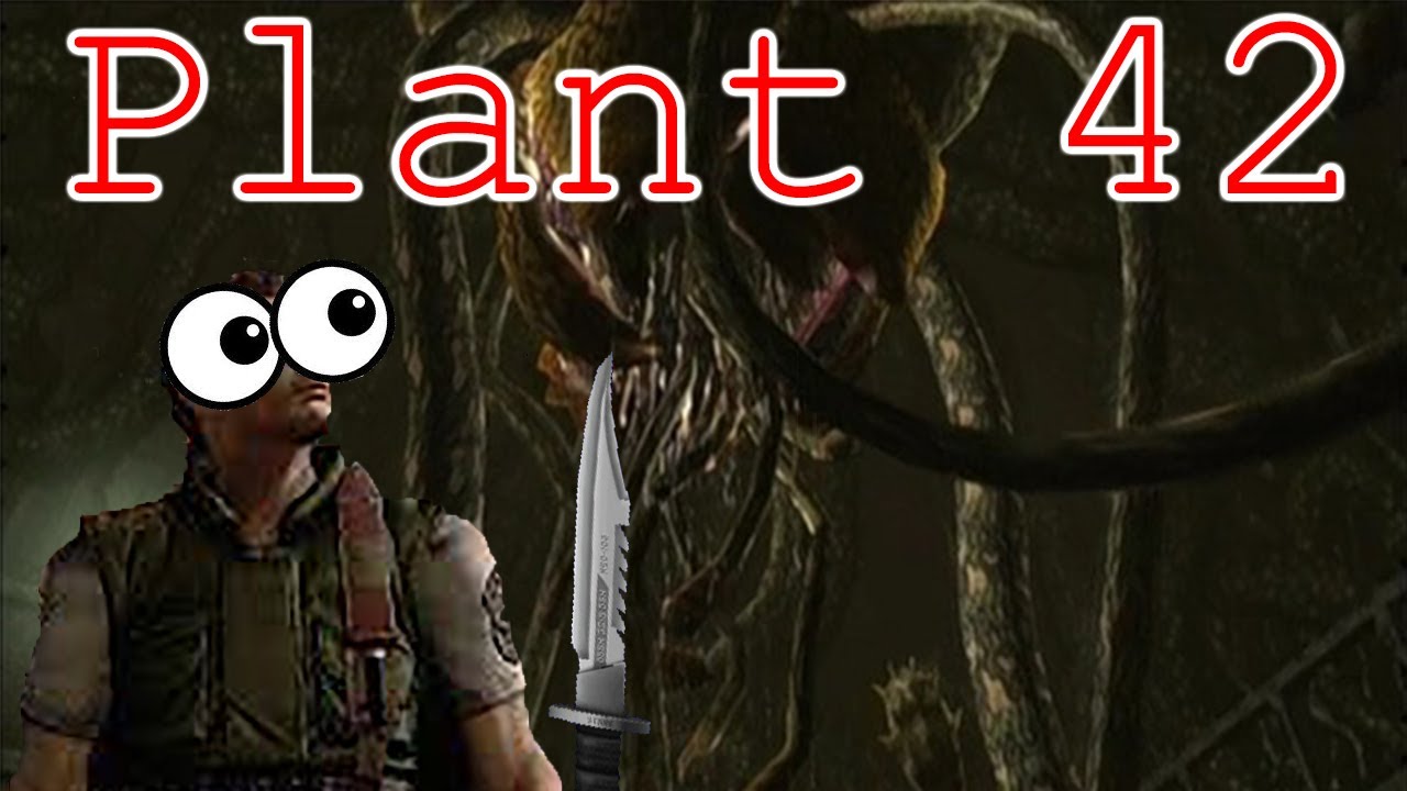 How to kill the Plant 42 using only your knife (Resident Evil 1 ...