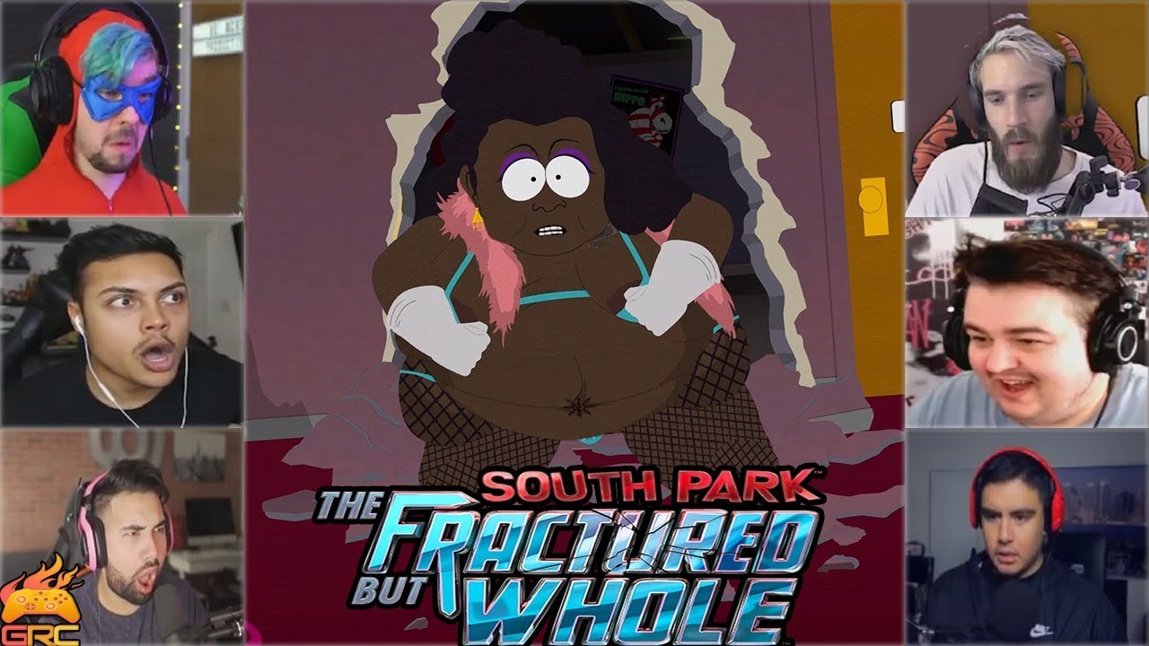 Gamers Reactions to Spontaneous Bootay Intro | South Park™: The ...