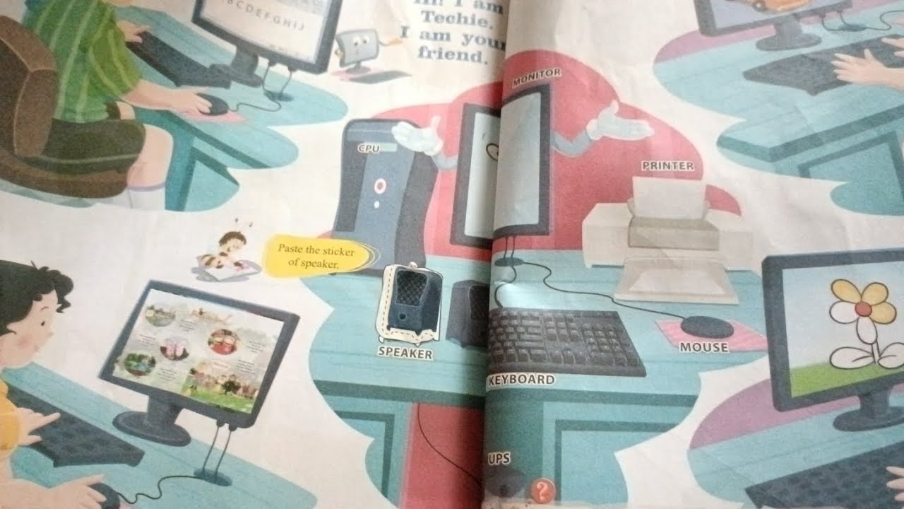 Part of a computer।। Class lkg ।। How to learn part of computer।। - YouTube