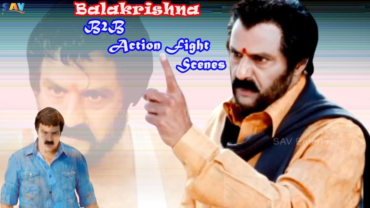 Balakrishna Back To Back Action Fight Scenes | Adhinayakudu Movie ...