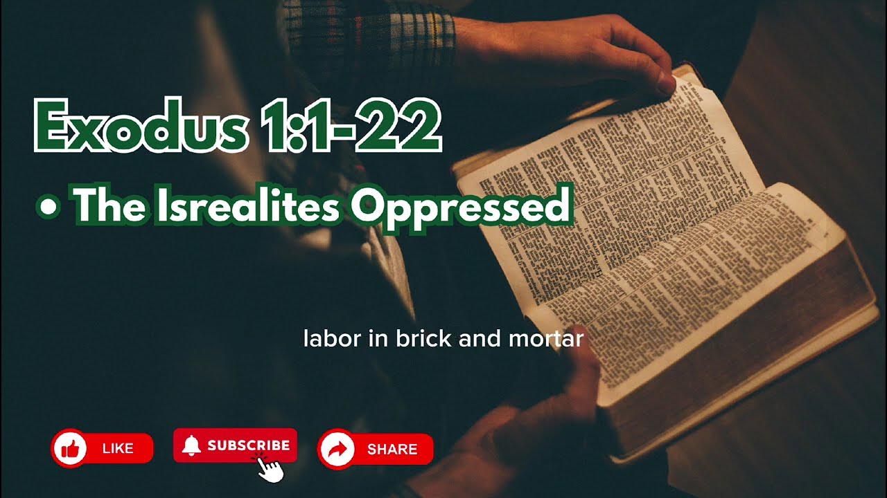 Exodus 1 | The Israelites Oppressed - YouTube