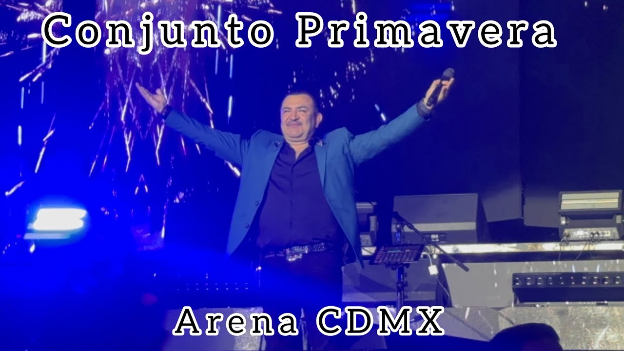 Conjunto Primavera en vivo desde la Arena CMDX 🦋🎷 - YouTube