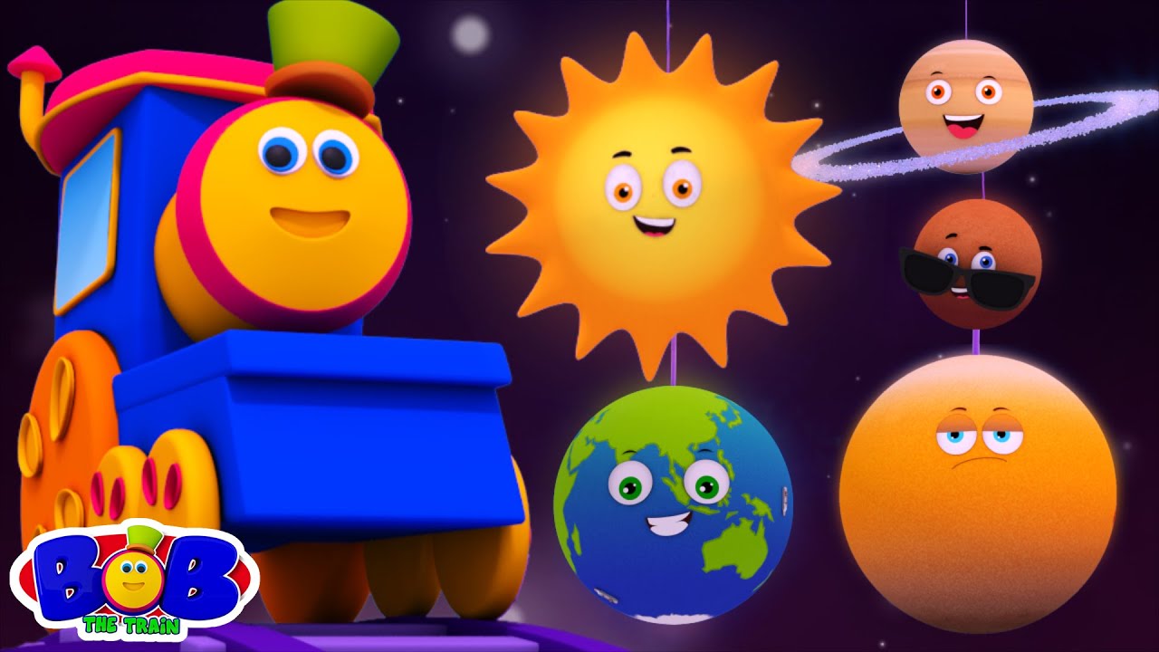 Planet Song for Kids, ग्रह गीत, Varnamala in Hindi, 1 to 10 Counting ...