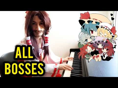 TOUHOU 6 EOSD - ALL BOSSES (EPIC MEDLEY)