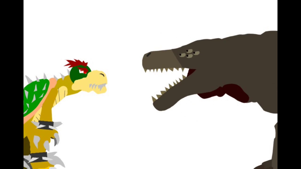 Bowser vs Scp-682 (dc2) - YouTube