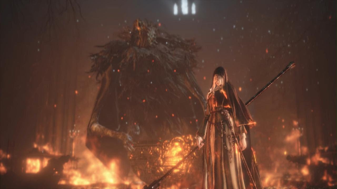 DARK SOULS III Sister Friede and Father Ariandel - YouTube