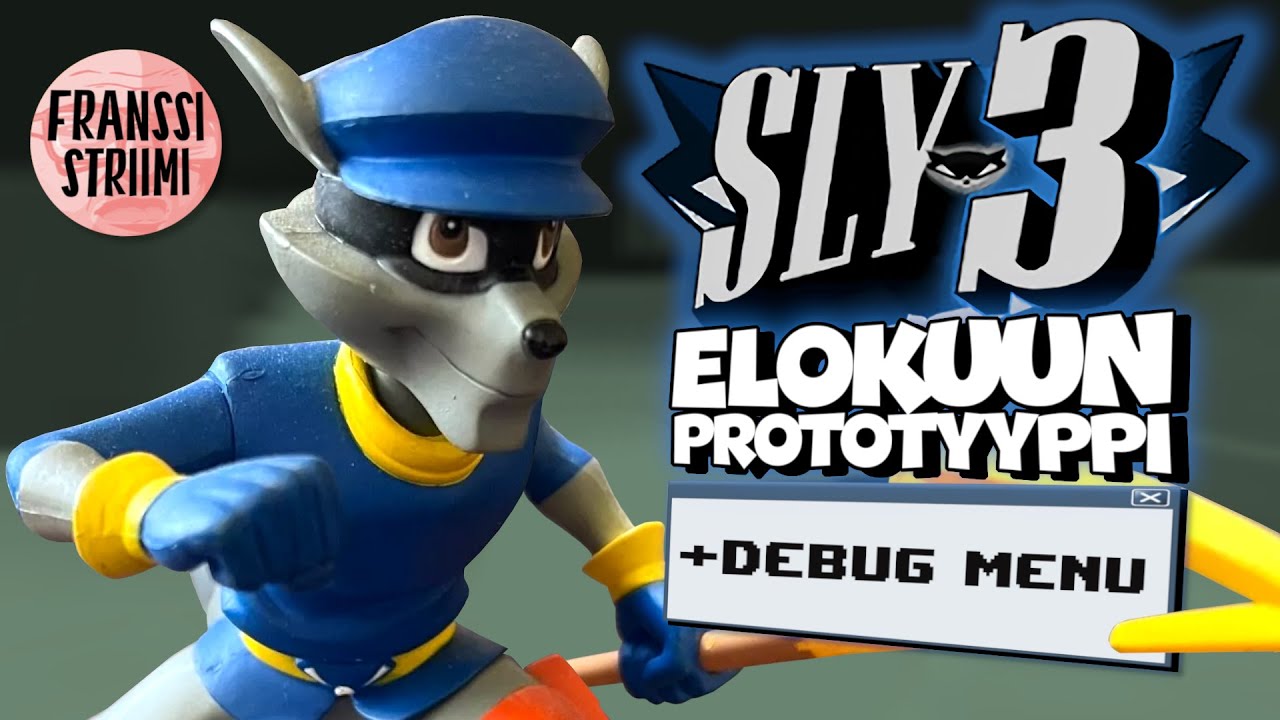 Sly 3 Elokuun Prototyyppi + Debug Menu! - YouTube
