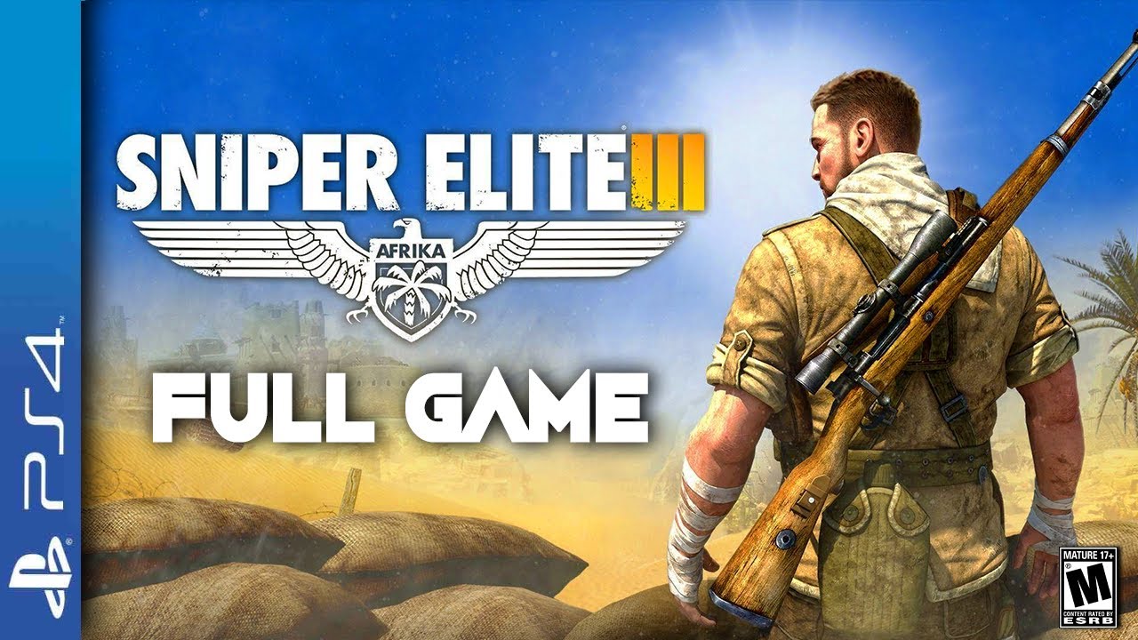Sniper Elite 3 - Full Gameplay Walkthrough Full Game - PS4 SNIPER GAMES ...