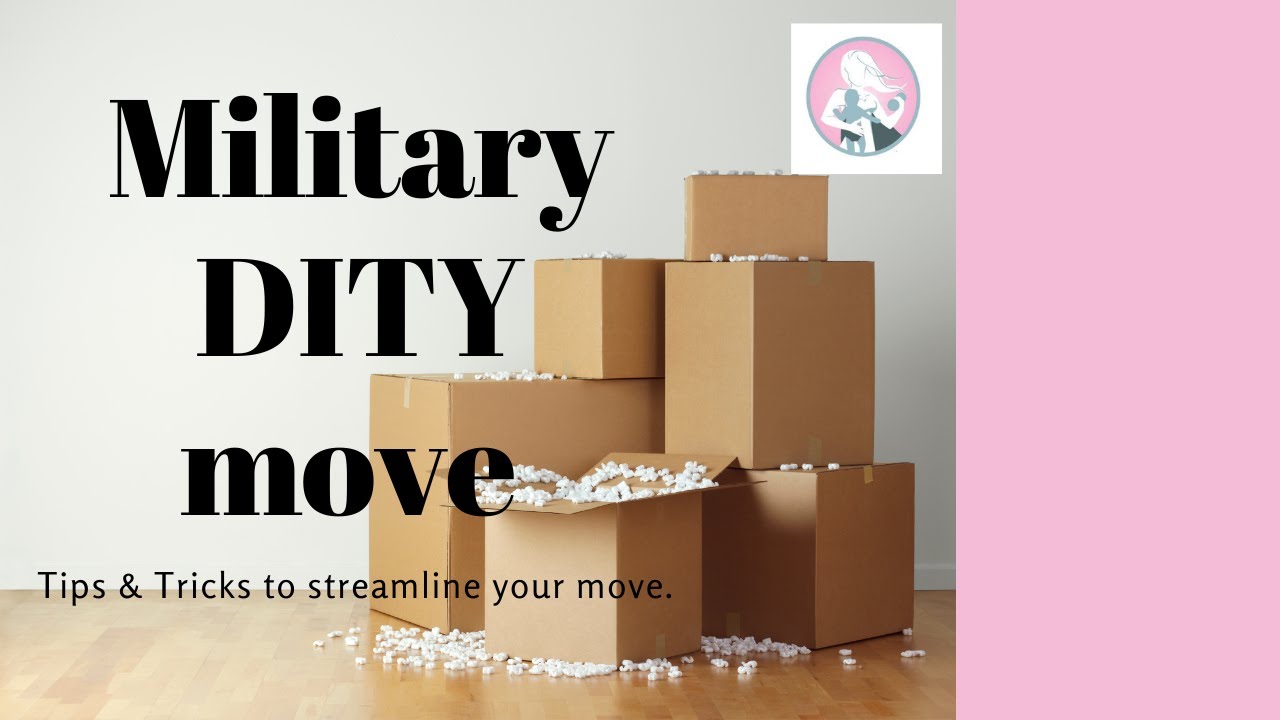 Veteran Military Spouse Tips and Tricks for DITY Move - YouTube