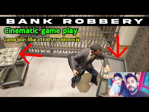 GTA 5 Bank Robbery Cinematic Scene 2023 New Game Videos Michael and ...