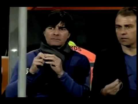 German Soccer Coach Picks Nose and Eats it - YouTube