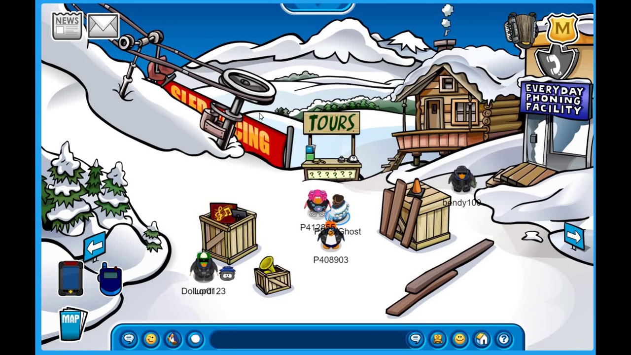 Club Penguin Rewritten: how to find all the instruments - YouTube