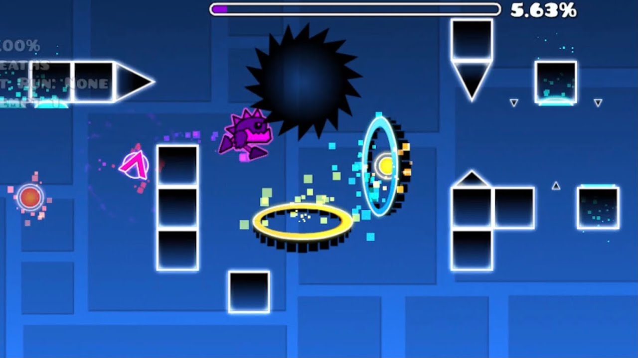 Cool unique extreme demon layout i made - YouTube