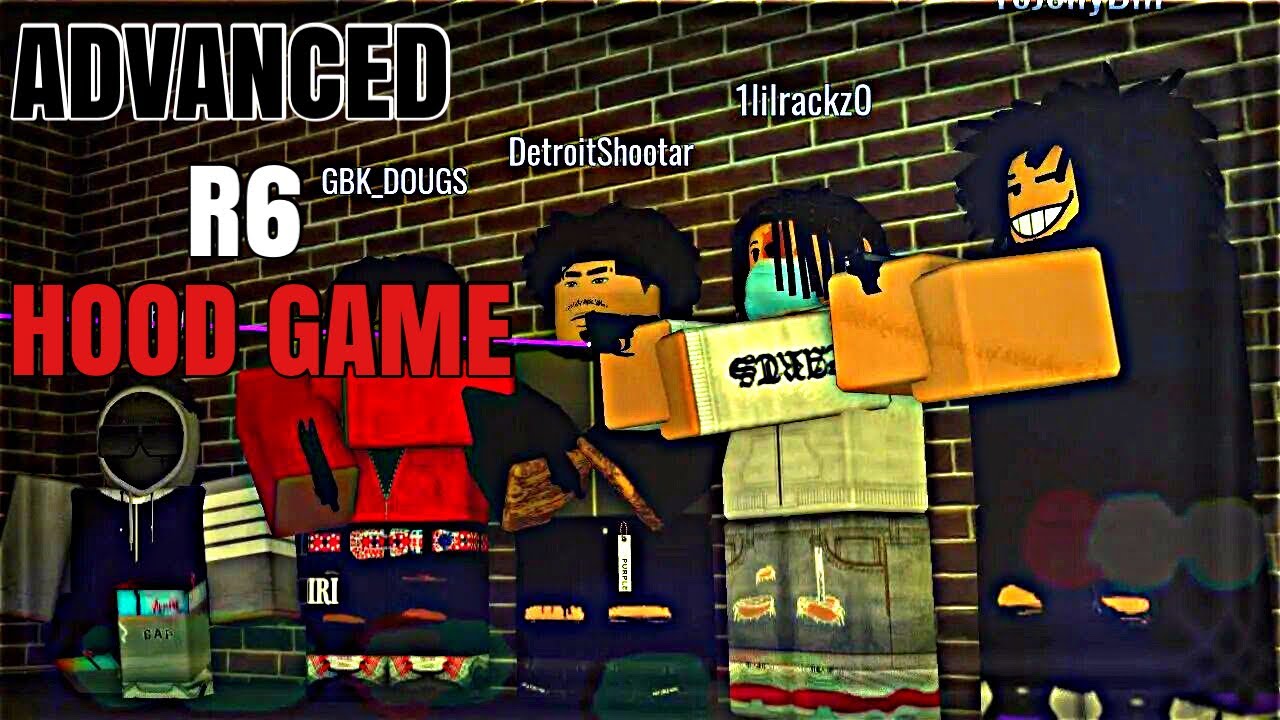 |FREE|Advanced R6 Hood Game System| (Roblox Studio Leak) - YouTube