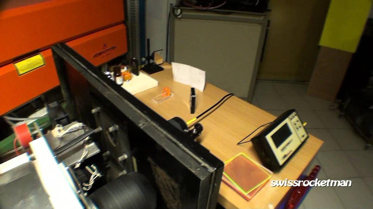 7mJ Rhodamine 6G dye laser pumped by a 14mJ TEA N2 laser - YouTube