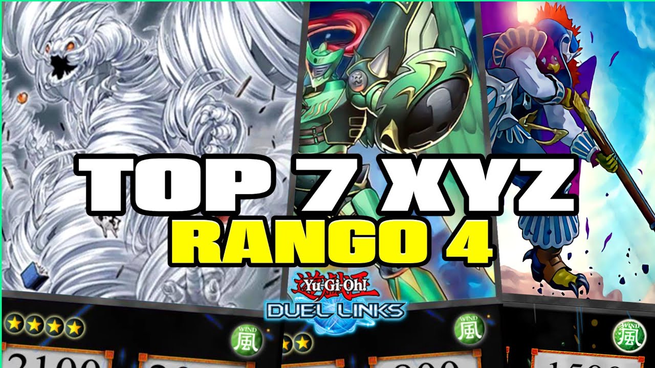 TOP 7 XYZ genéricos de rango 4 que deberían llegar a Duel Links | Bryan ...