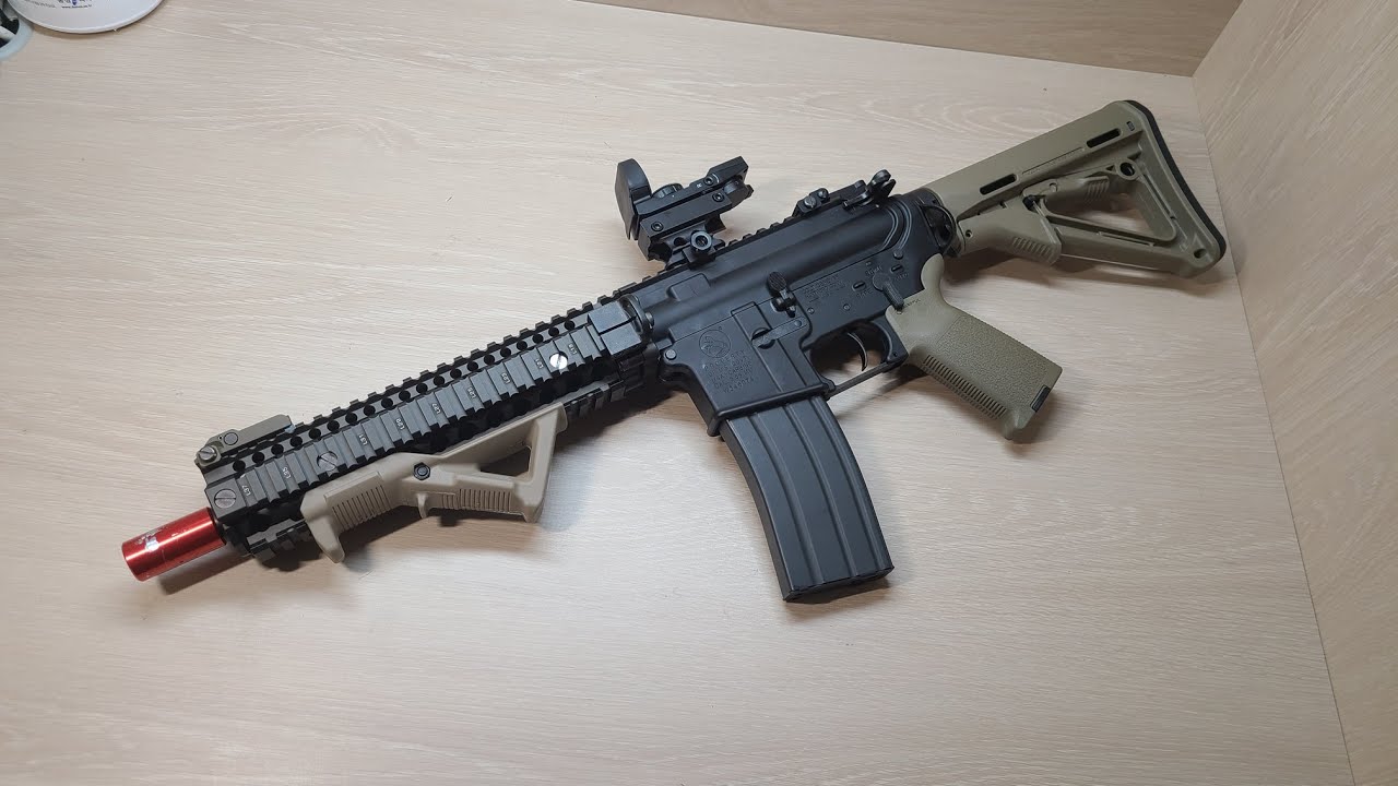 마루이 MWS M4 저렴하게 반동느낌 올리기...RST 버퍼 셋트 - YouTube