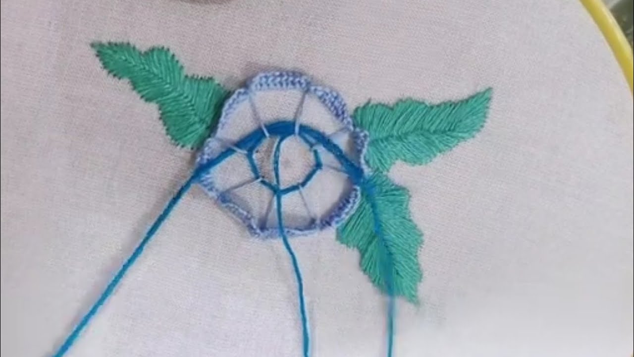 Modern Hand Embroidery Very Easy Fancy Embroidery Design Flower Stitch ...