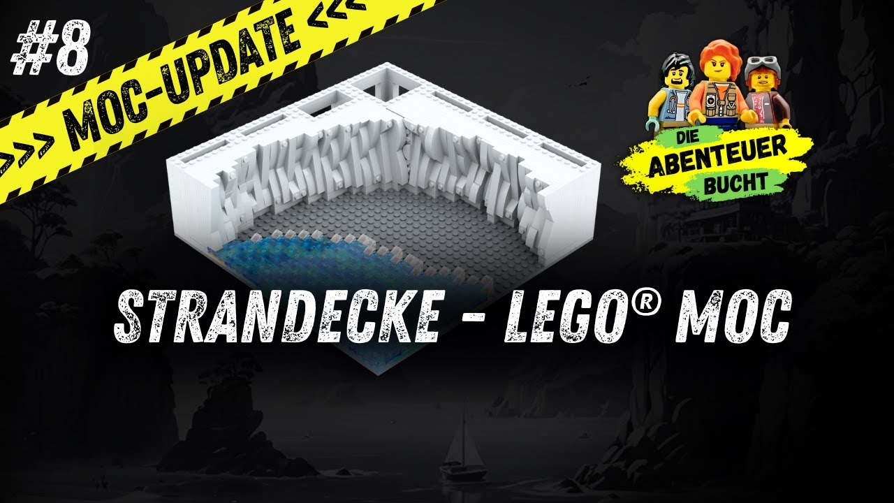 LEGO® MOC Abenteuerbucht - Weiter geht's in der Strandecke! - YouTube