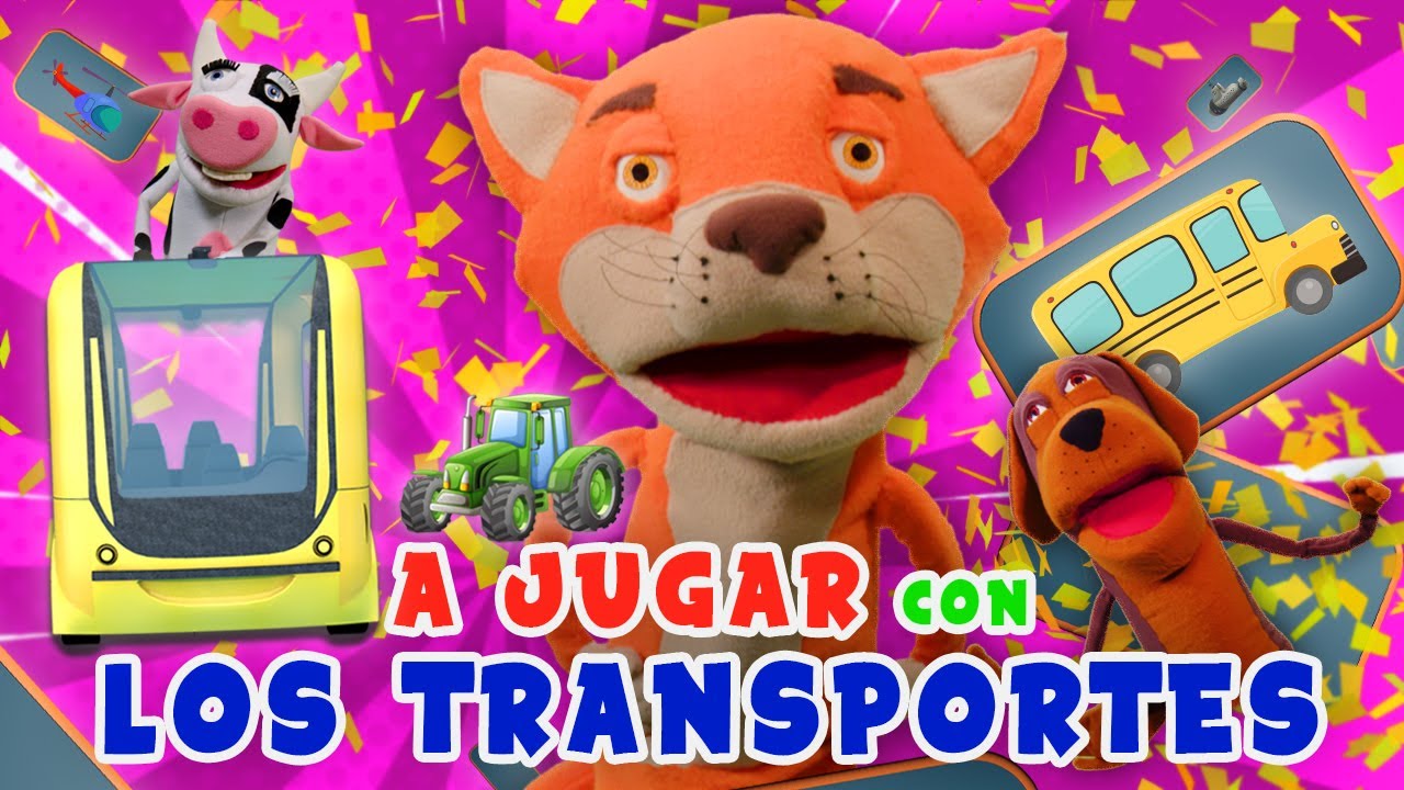 Los juegos de los transportes 🚎🚗🚌 🚂 ️ ¡En el Reino de Lili! 🌈 - YouTube
