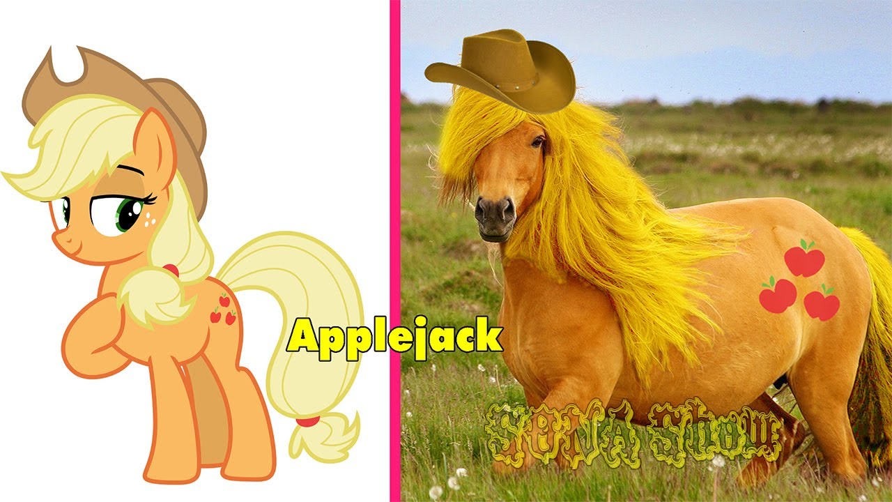 My Little Pony: Applejack and Friends IN REAL LIFE 👉@SONA_Show - YouTube