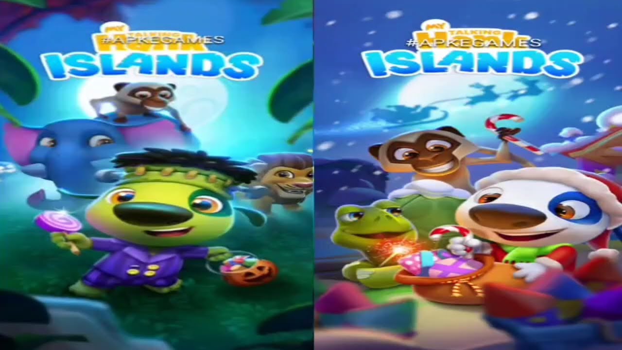 My Talking Hank islands Gameplay Android ios - YouTube