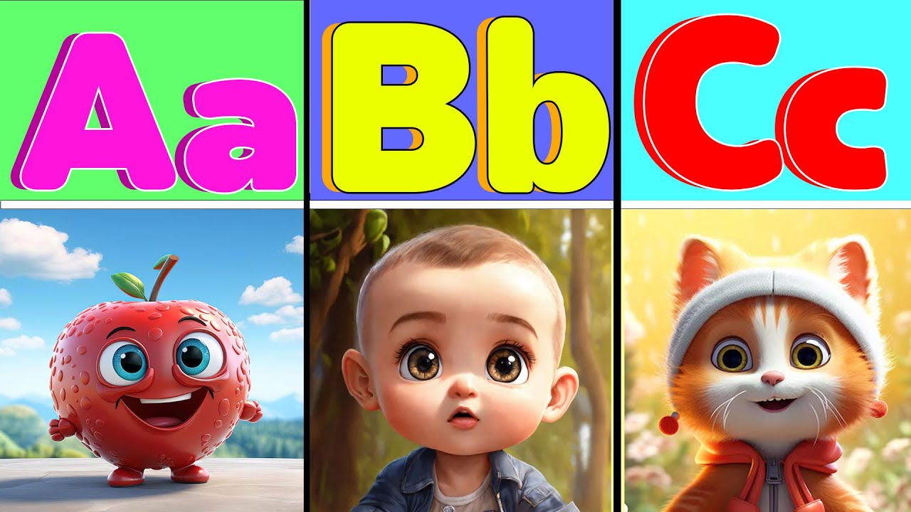 ABC Phonics Song | English Alphabet Learn A to Z | ABC Song | Alphabet ...