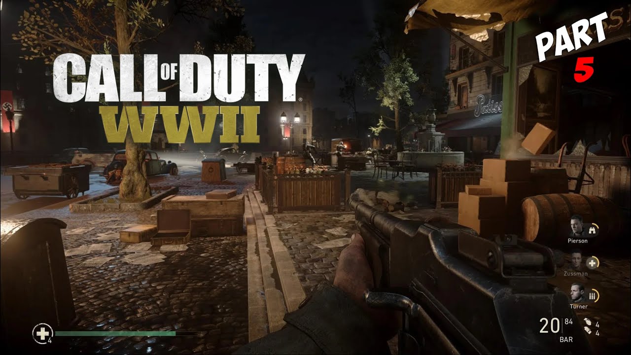 CALL OF DUTY WW2 Campaign Gameplay Walkthrough Part 5 - YouTube