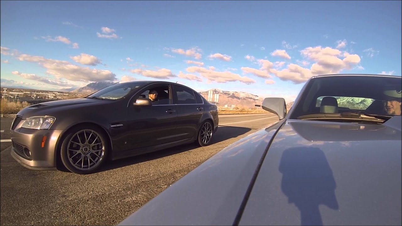 Camaro SS VS G8 GT - YouTube