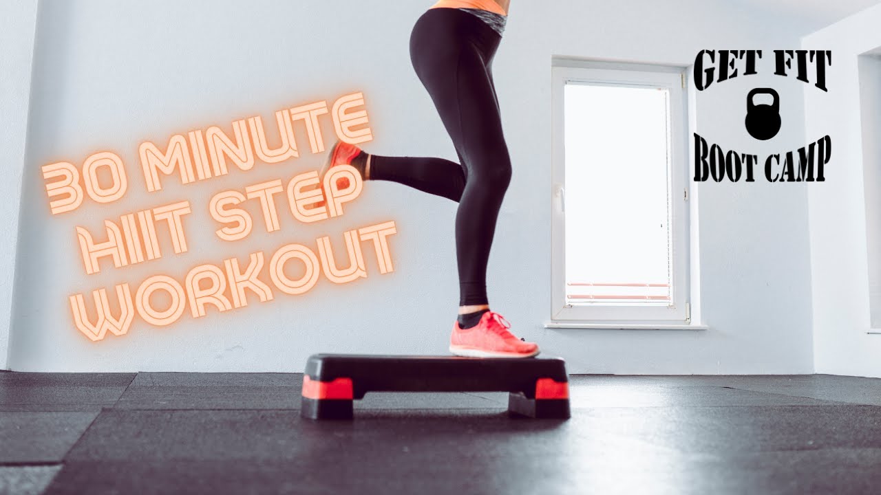 30 Minute HIIT Step Workout - YouTube