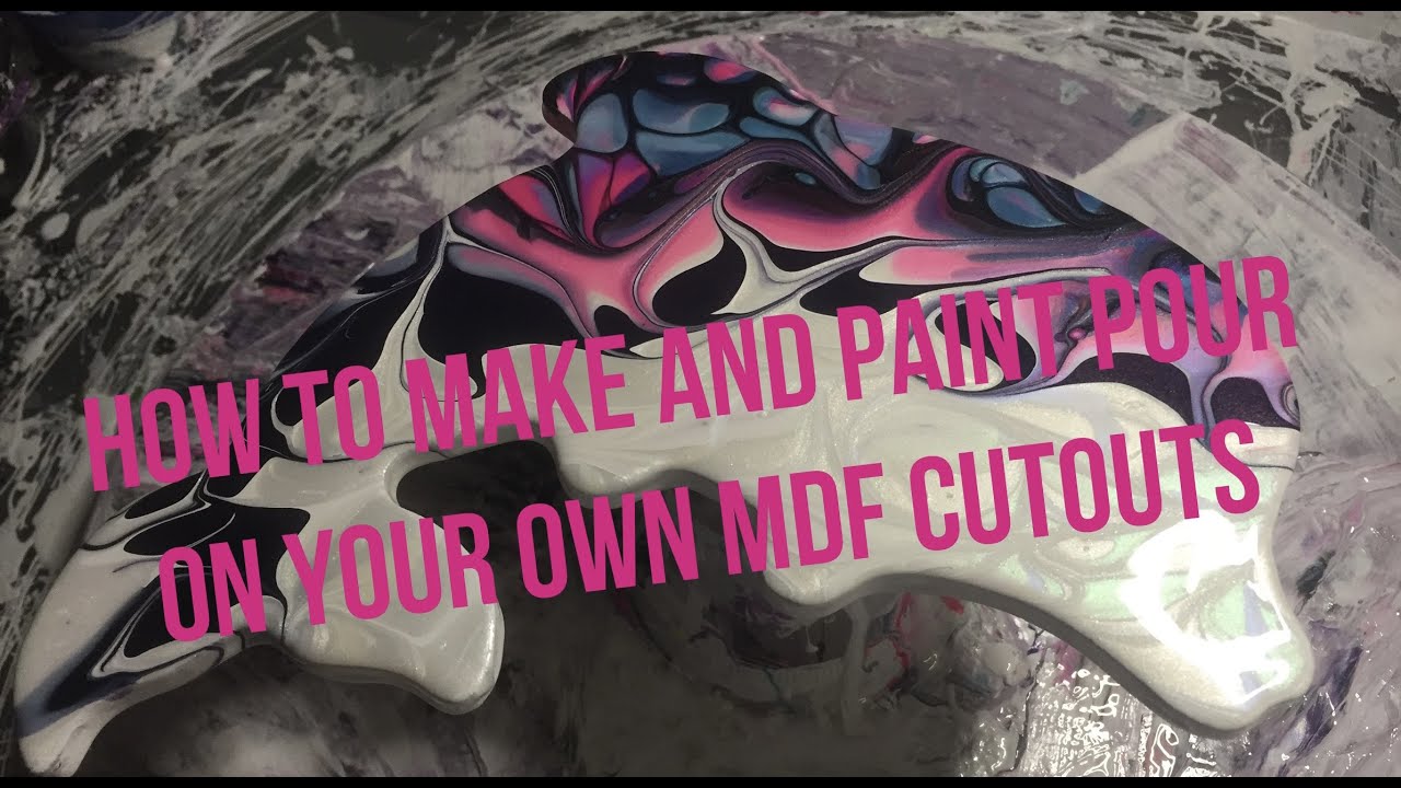 # 88 how to make your own cut-outs for paint pouring ...