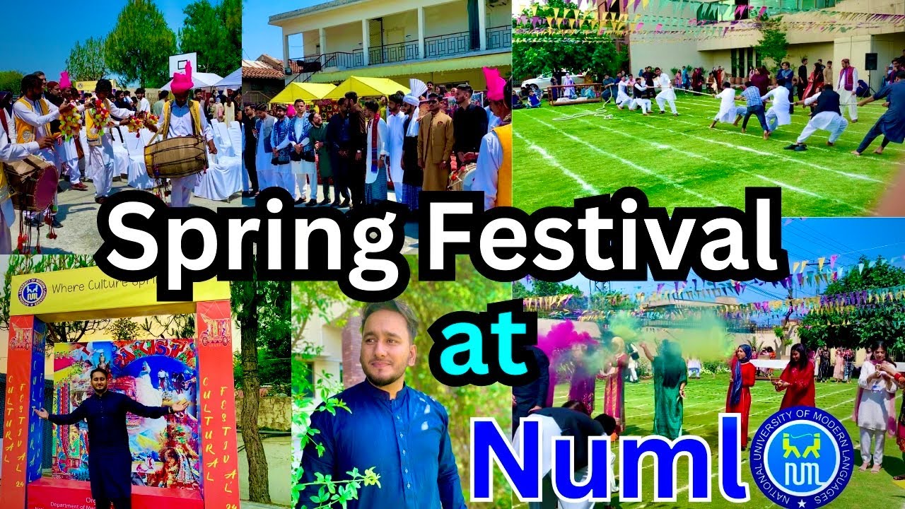 Spring Festival at NUML University! 🎉 Games, Food & Traditions | #viral ...