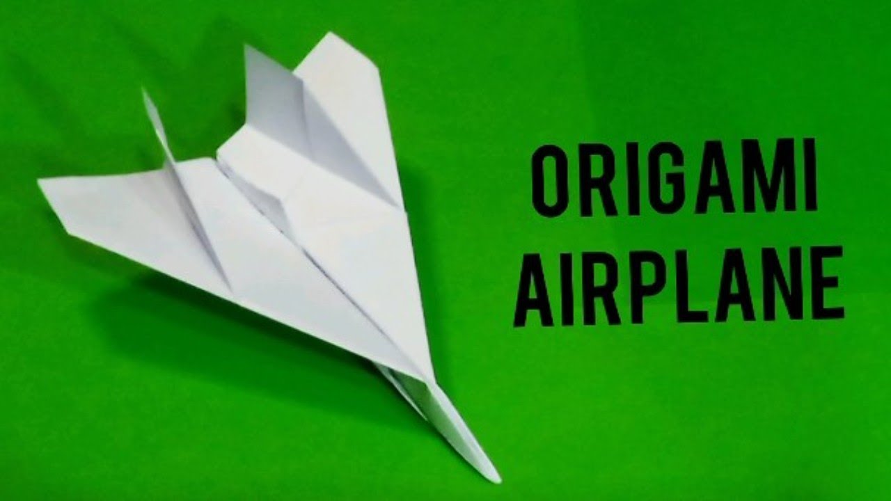 How to Make Origami Airplane / Paper Airplane Easy and Step by Step ...