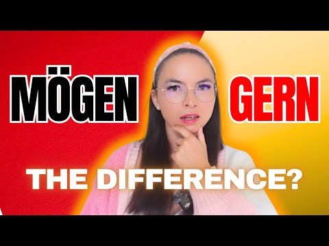 How to Say “I LIKE” in German 🇩🇪 Mögen vs. Gern