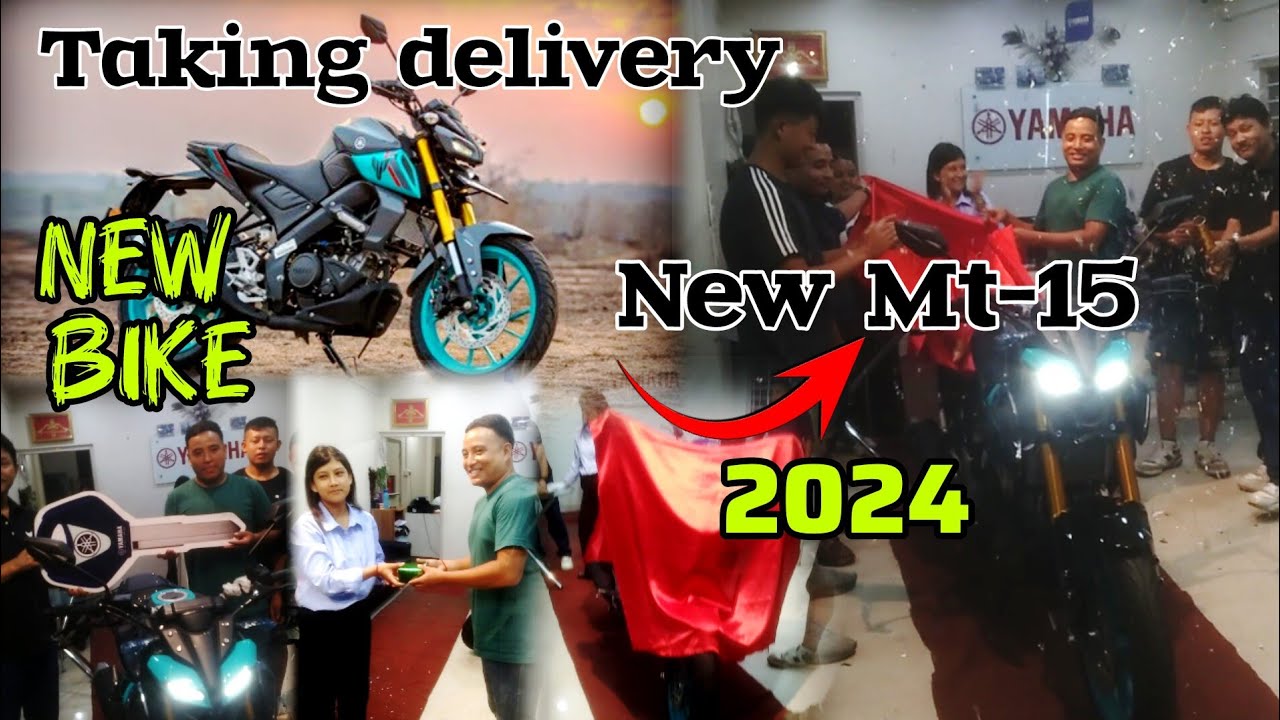 New Yamaha MT-15 Taking Delivery 2024 Top Model Dual Channel Abs ...