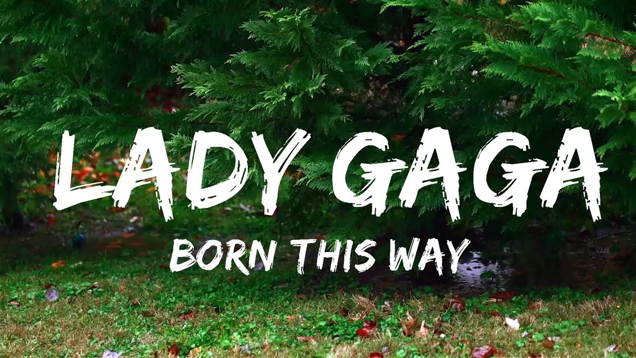 Lady Gaga Born This Way Font