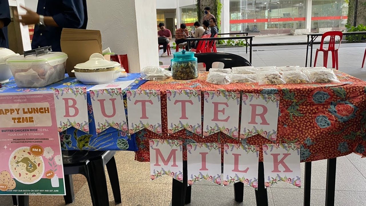 Final Project Booth Selling BMG10203 - YouTube