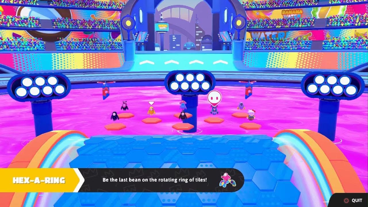 Fall Guys - Hex-A-Ring Win - YouTube