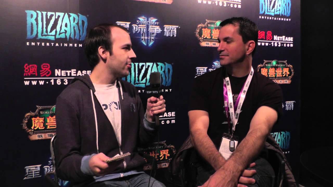 Eric Matteson (Senior Game Producer) @ Battle.net World Championships ...