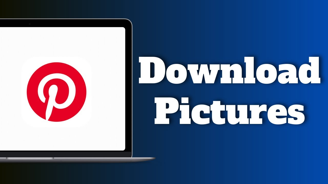 How To Download Pictures From Pinterest On Computer or Laptop - YouTube