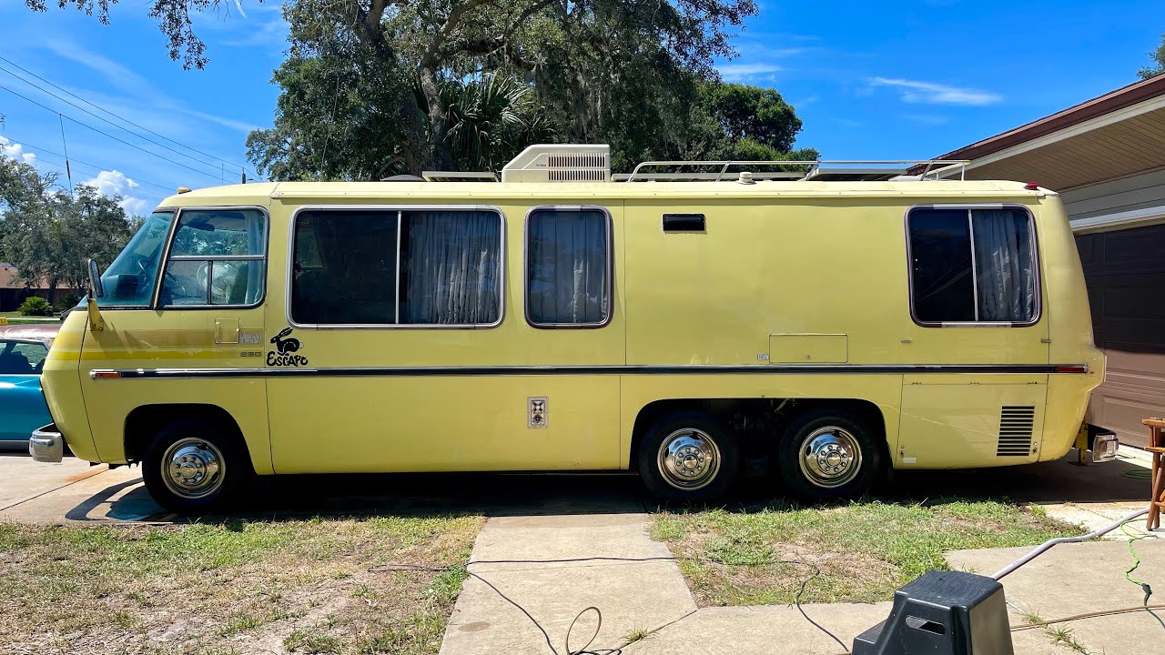 1974 GMC Motorhome Canyon Lands - YouTube