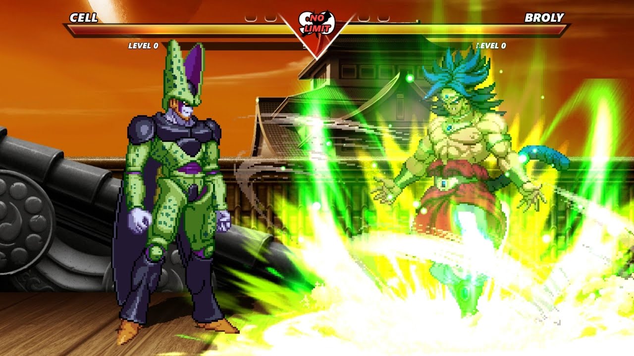 PERFECT CELL vs BROLY - Highest Level Amazing Fight! - YouTube