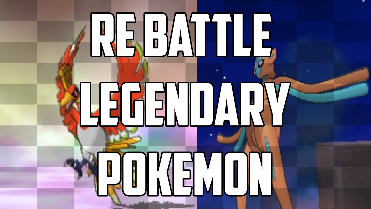 How to Re Battle legendary Pokemon in Pokemon Omega Ruby and Alpha ...