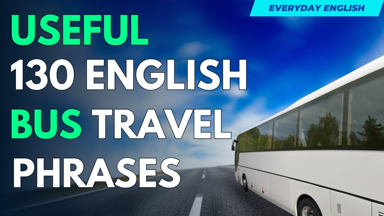 Speak Like a Local: Essential English for Bus Transportation - YouTube