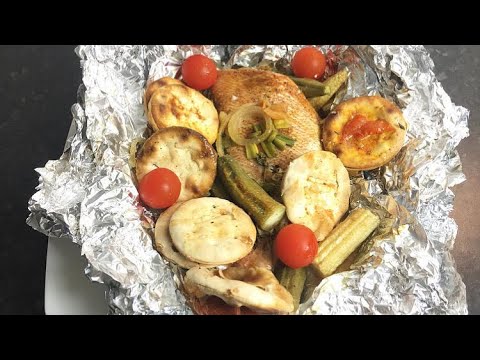 HOW TO MAKE JAMAICAN OVEN ROASTED FOIL FISH WITH OKRA | How To Make ...